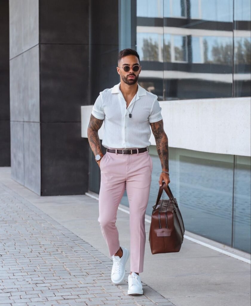 12 Looks Masculinos com Rosa: Quebrando Mitos na Moda Masculina | Scar ...